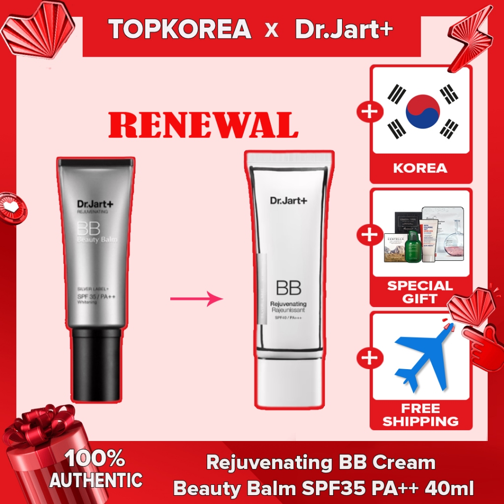 DR. JART ดร. Jart+ Rejuvenating BB Cream Beauty Balm SPF35 PA++ 40ml TOPKOREA จัดส่งจากเกาหลี ...