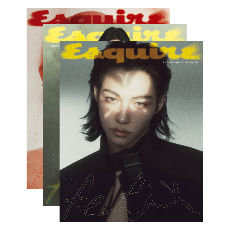 ESQUIRE Korea May 2025 Stray Kids FELIX, นิตยสารเกาหลี | Shopee Thailand