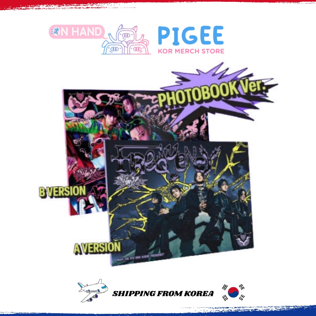 WayV - [ FREQUENCY ] 6TH MINI ALBUM (PHOTOBOOK Ver.) | Shopee Thailand