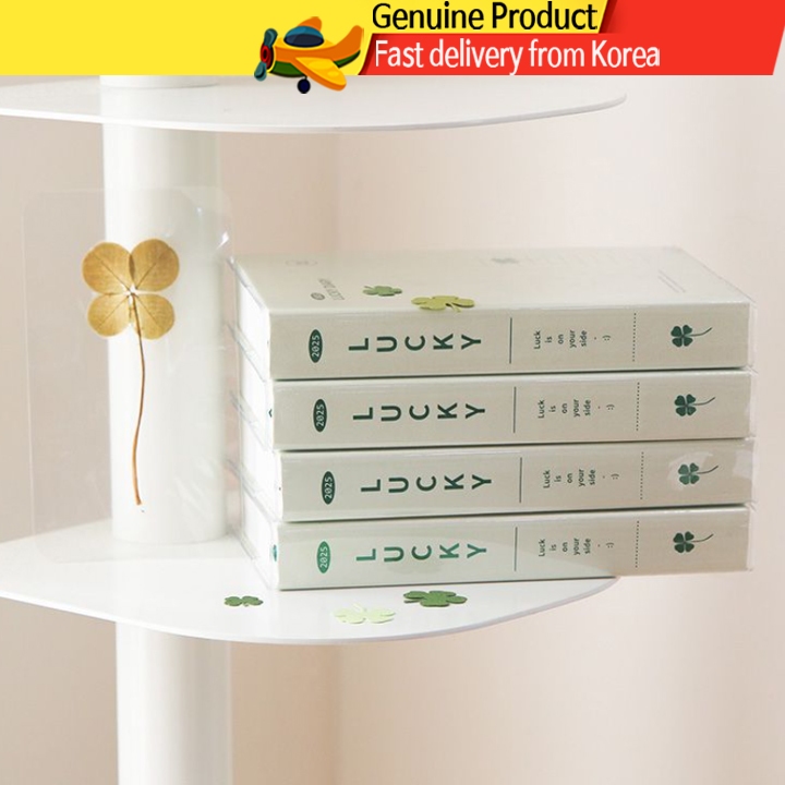 7321 DESIGN 2025 Lucky Clover Diary Planner ลัคกี้ โคลเวอร์ สมุดบันทึกประจำวัน ภาษาเกาหลี ...