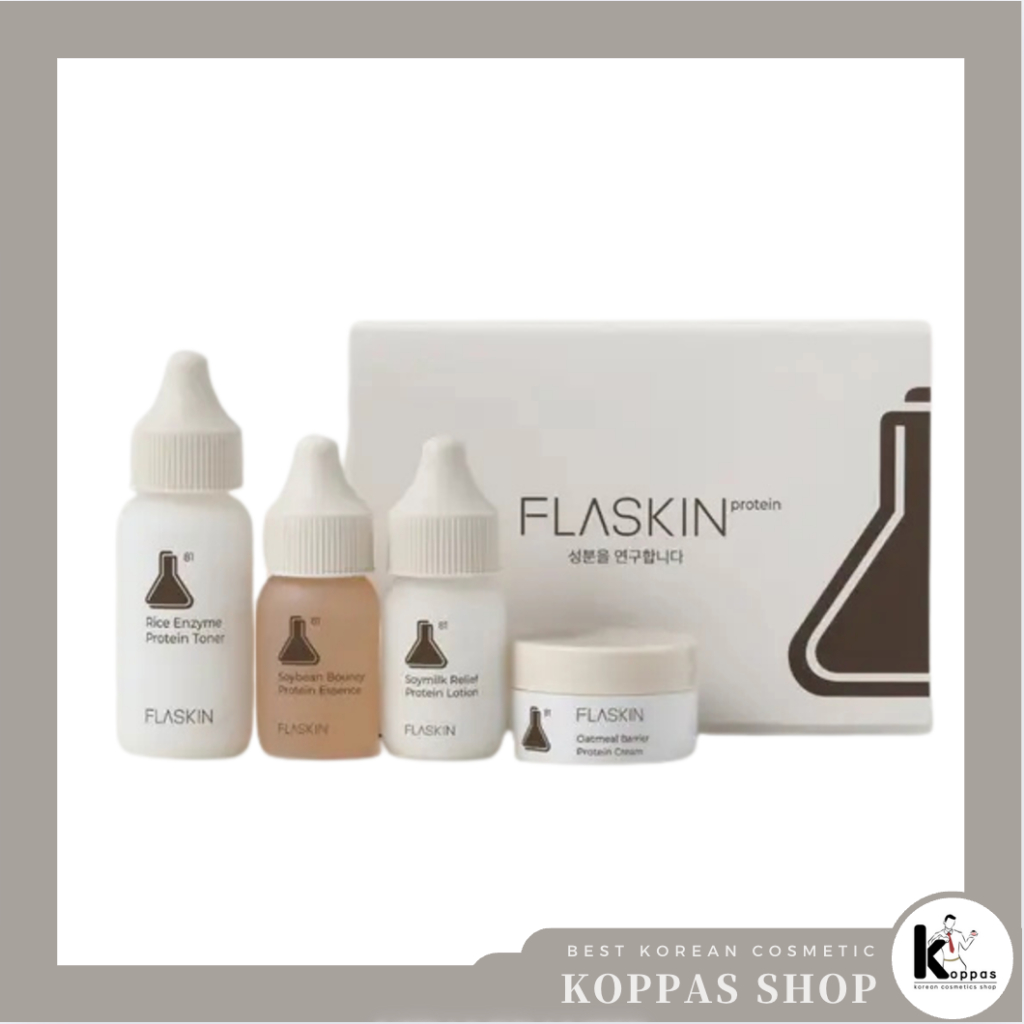 FLASKIN 90-Day Essential Protein Discovery Set (ชุดเดินทาง - โทนเนอร์ ...