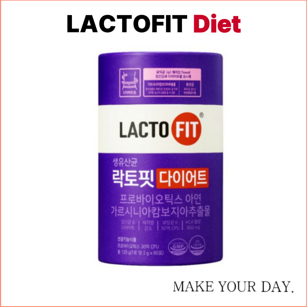 [Chong Kun Dang] Lactofit โปรไบโอติก Diet 30/60 ชิ้น Lactofit Diet ...