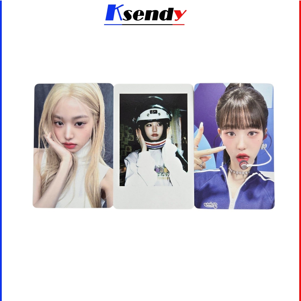 IVE Wonyoung Photocard 3ea (B) | Shopee Thailand