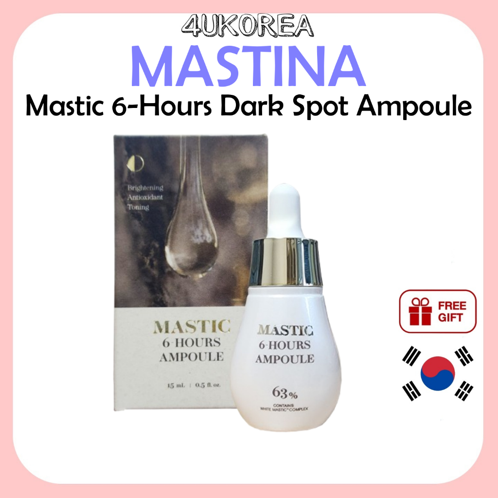 MASTINA Mastic 6-Hours Dark Spot Ampoule 15ml / K-BEAUTY | Shopee Thailand