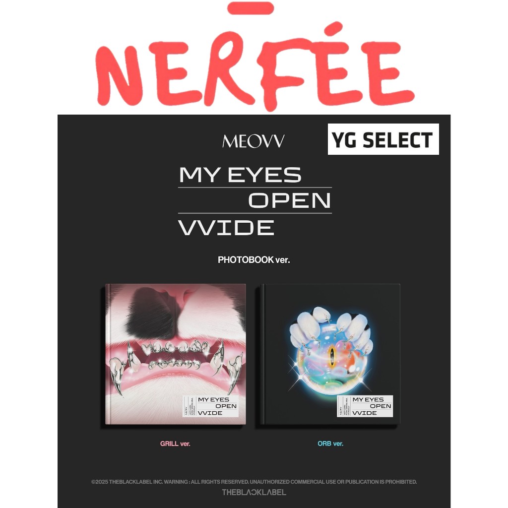 MEOVV 1st EP ALBUM MY EYES OPEN VVIDE (PHOTOBOOK ver.) | Shopee Thailand