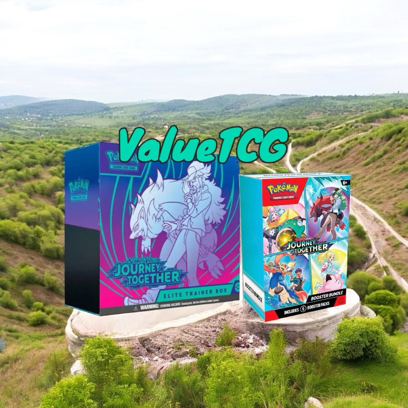 Pokemon TCG English Journey Together ETB / Booster Bundle / Encanced ...