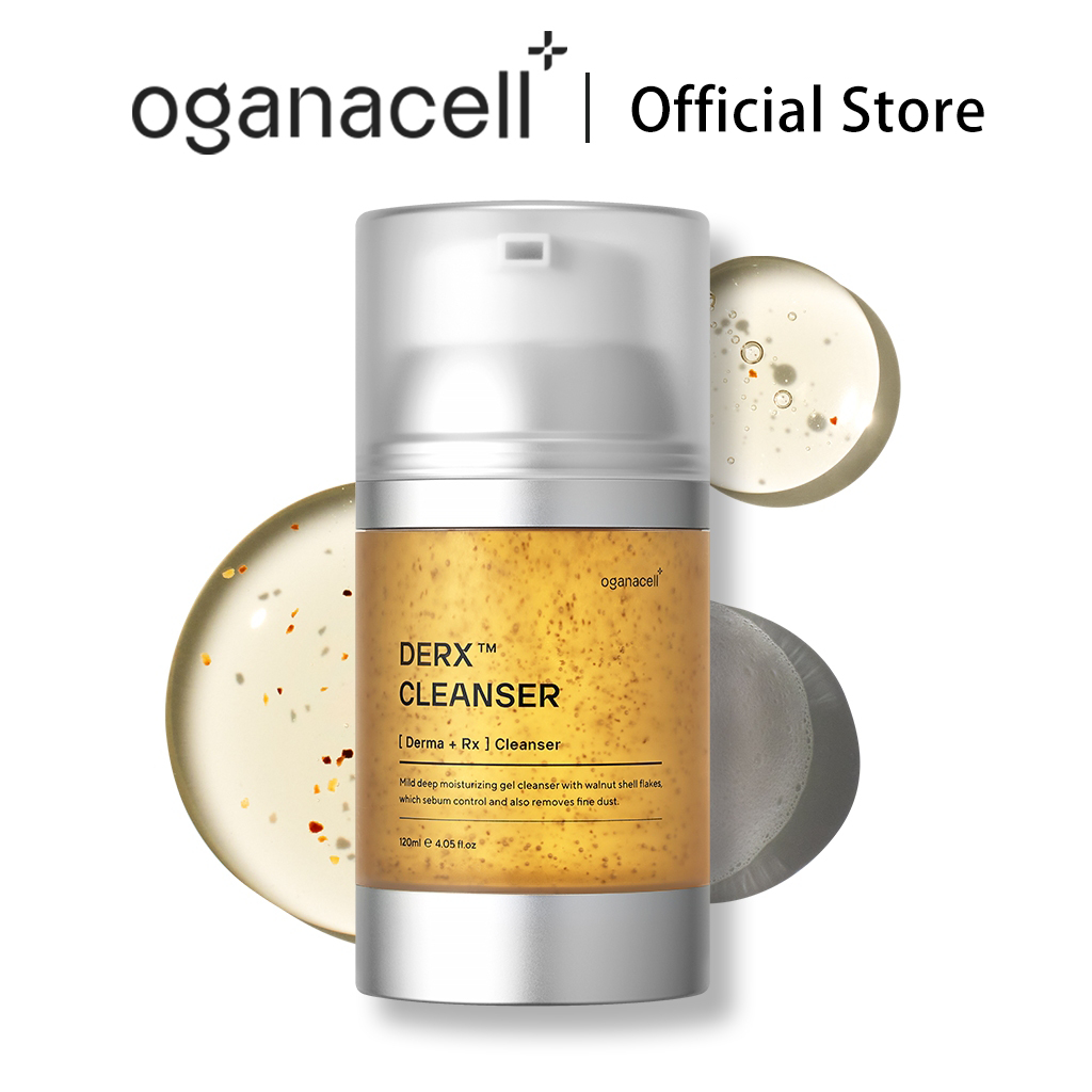 Oganacell DERX Deep +Rx Gel เฟเชียล คลีนเซอร์ 120ml | Shopee Thailand