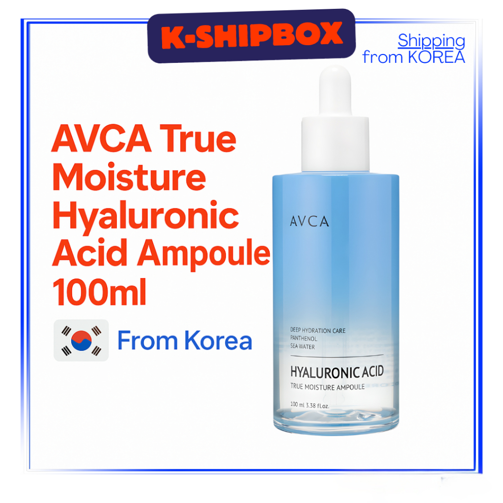 [AVCA] True Moisture Hyaluronic Acid Ampoule 100ml | ดีพ ไฮเดรชั่น มอย ...