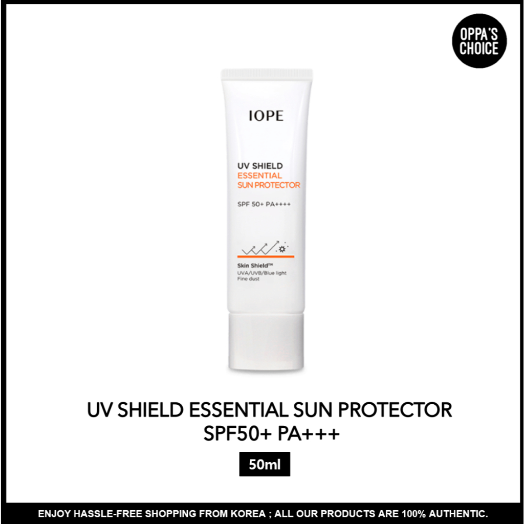 Iope UV SHIELD ESSENTIAL SUN PROTECTOR SPF50+ PA+++ 50ML | Shopee Thailand
