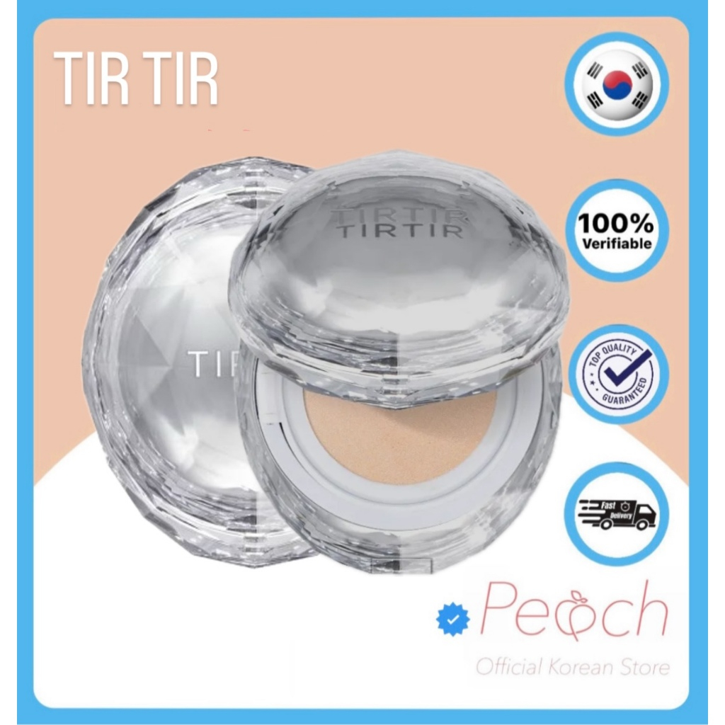 Tirtir/ (สินค้าใหม่) Mask Fit Crystal Mesh Cushion (15g)/ 17N/ 21N/ 23N | Shopee Thailand