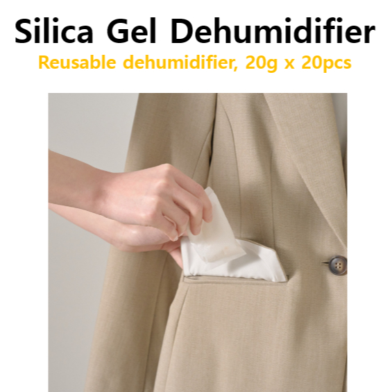 Living Workshop Silica Gel Dehumidifying Agent เครื่องลดความชื้นแบบใช้ ...