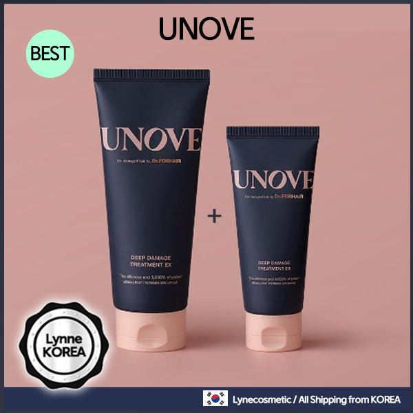[SET] UNOVE Deep Damage Treatment EX 207ml + ดีล 100ml / Oliveyoung Edition | Shopee Thailand
