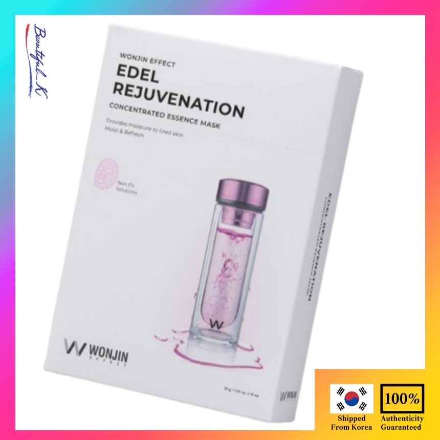 Wonjin effect edel rejuvenation มาส์กเอสเซ้นส์เข้มข้น 10 ชิ้น _Beautiful_K | Shopee Thailand