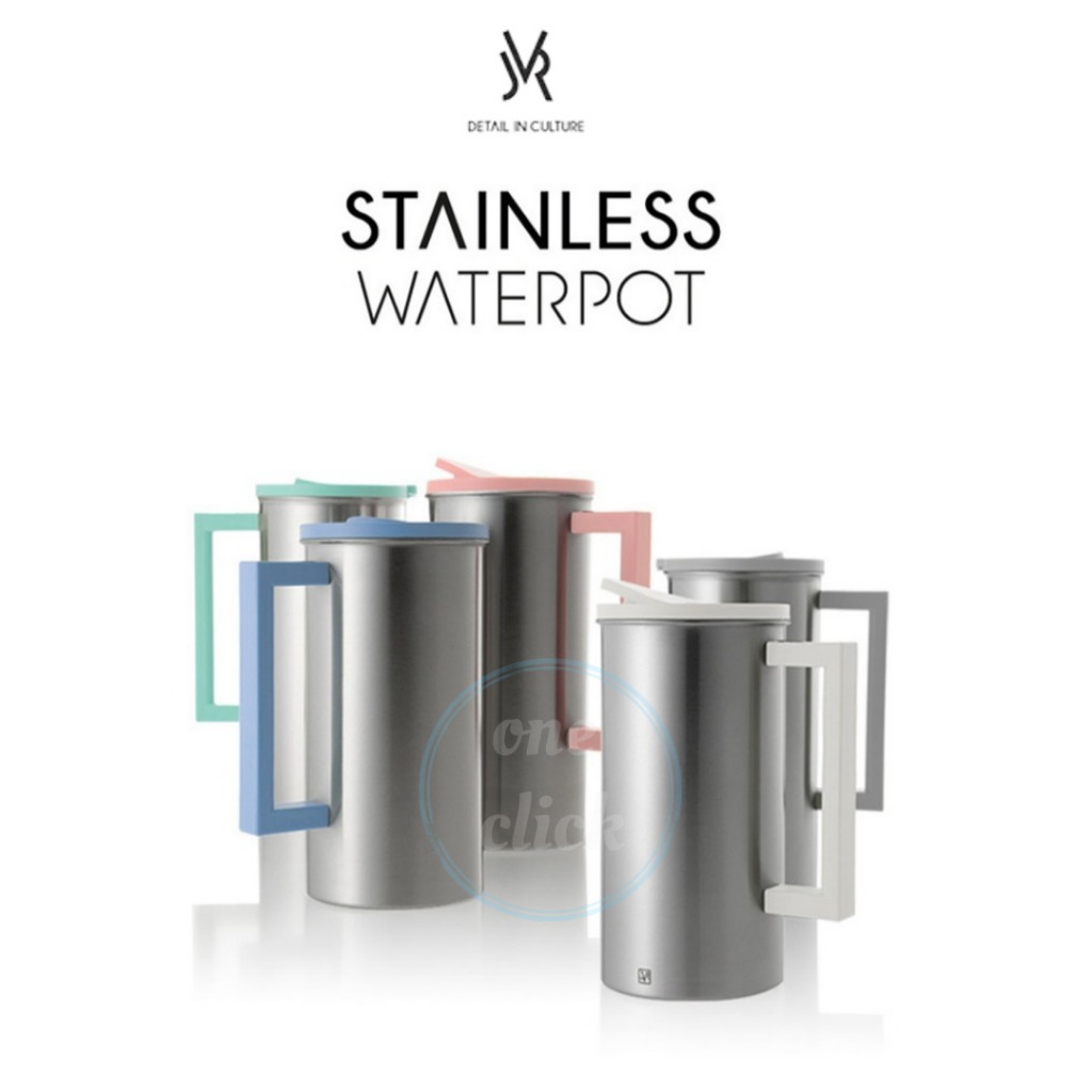 Jvr Korea 1.6L 304 เหยือกเหยือกน้ําสแตนเลส – ผลิตในเกาหลี | Shopee Thailand