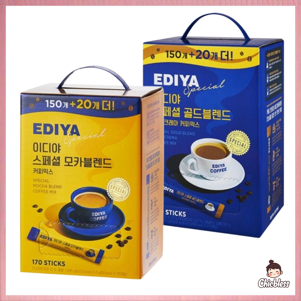 Ediya Special Mocha Blend Coffee Mix 170T / Original หรือ Rich Crema ...