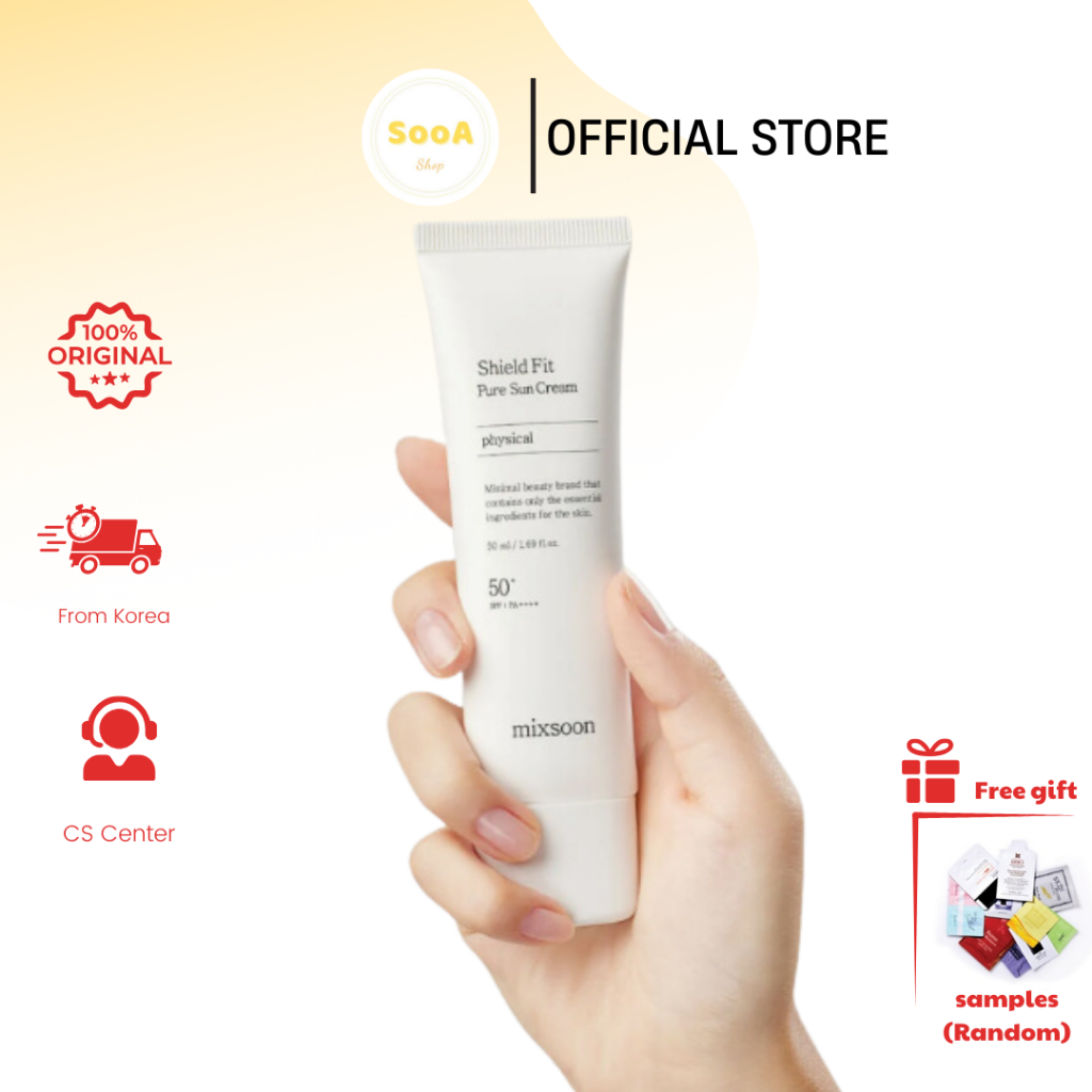 Mixsoon Shield Fit Pure Sun Cream 50ml | Shopee Thailand