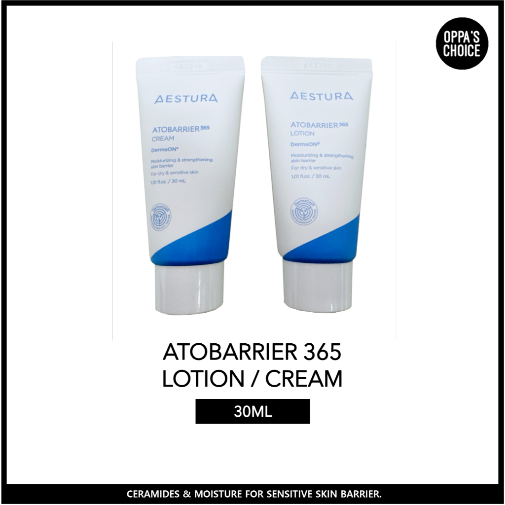 [Aestura] Atobarrier 365 Cream / AtoBarrier 365 Lotion 30ml | Shopee Thailand