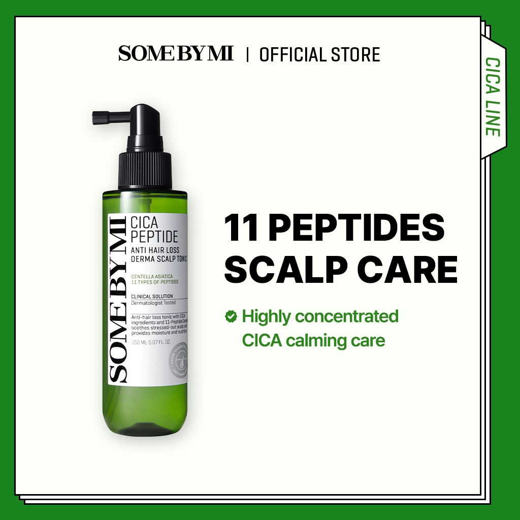 SOME BY MI CICA PEPTIDE ANTI HAIR LOSS DERMA SCALP TONIC [150ml ...