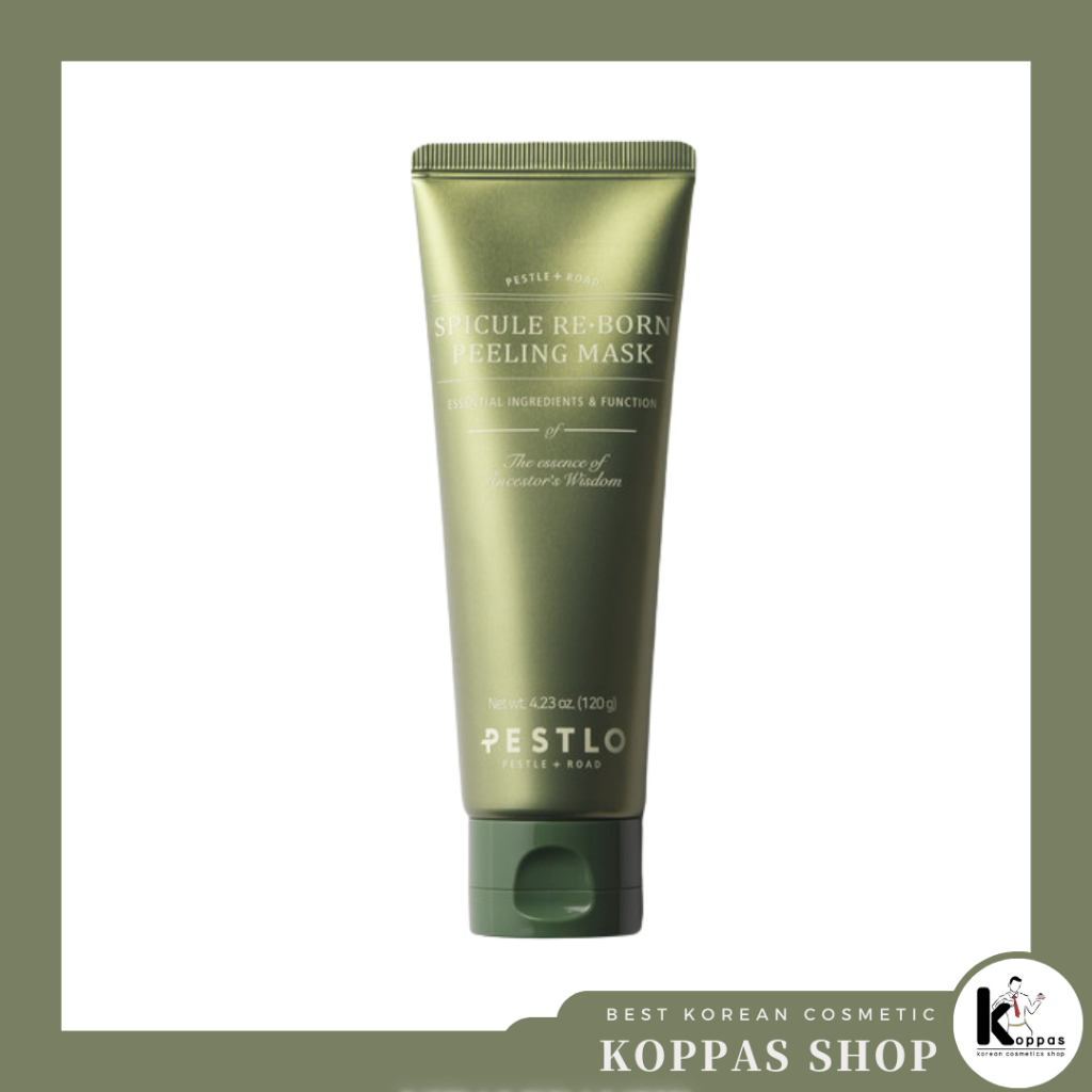 PESTLO Spicule Reborn Peeling Mask 120ml มาส์กลอก โกฐจุฬาลัมพา/ชาเขียว ...