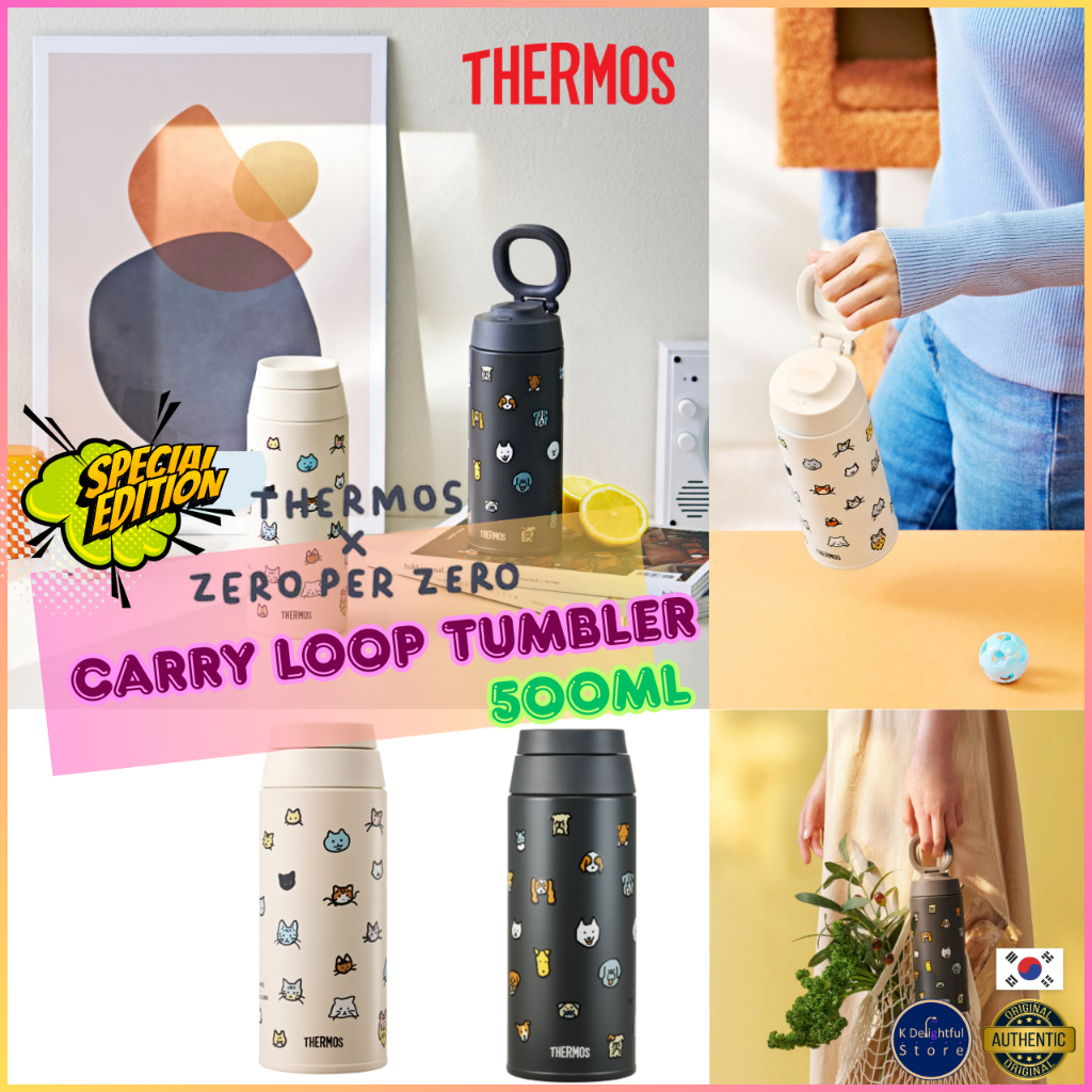 Thermos Korea x Zero Per Zero TUMBLER พร้อมห่วงพกพา - เครื่องดื่มเย็น ๆ ...