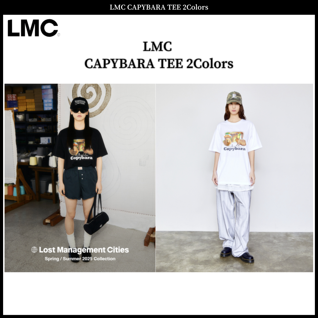 Lmc CAPYBARA TEE 2Colors แท้ 100% | Shopee Thailand