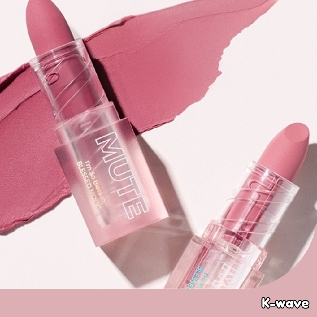 /END SALE/ BLESSED MOON IM Mute Lipstick 3.4g Blur Lipstick , Matte ...