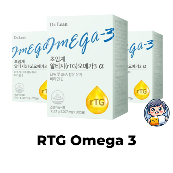 Dr.lean Supercritical RTG Omega3 30 แคปซูล, 1EA | Shopee Thailand