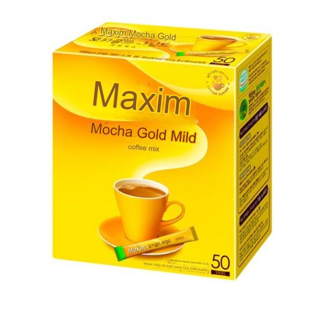 Maxim Mocha Gold Mix, 12g, 50ea, 1 กล่อง | Shopee Thailand