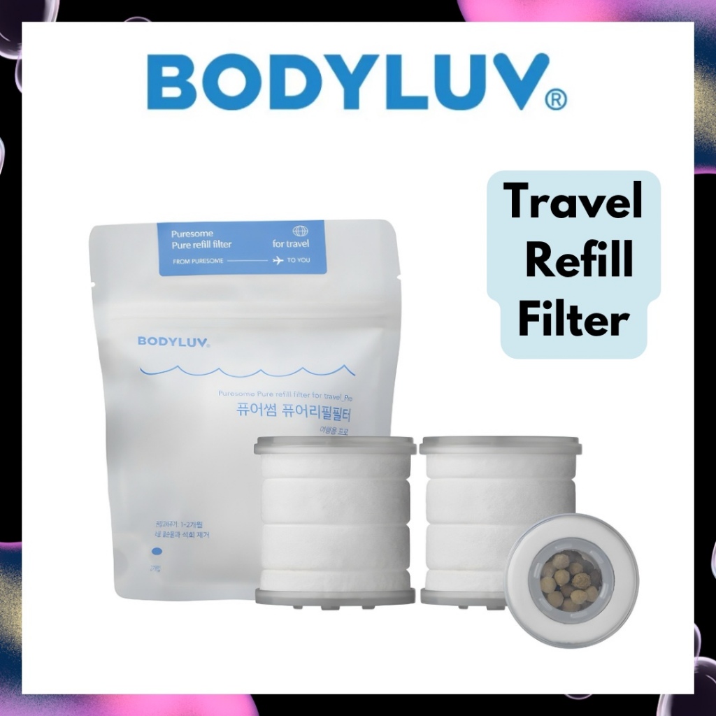 Bodyluv Puresome Travel Pure Refill Shower Filter Pro, 2 ชิ้น | Shopee ...