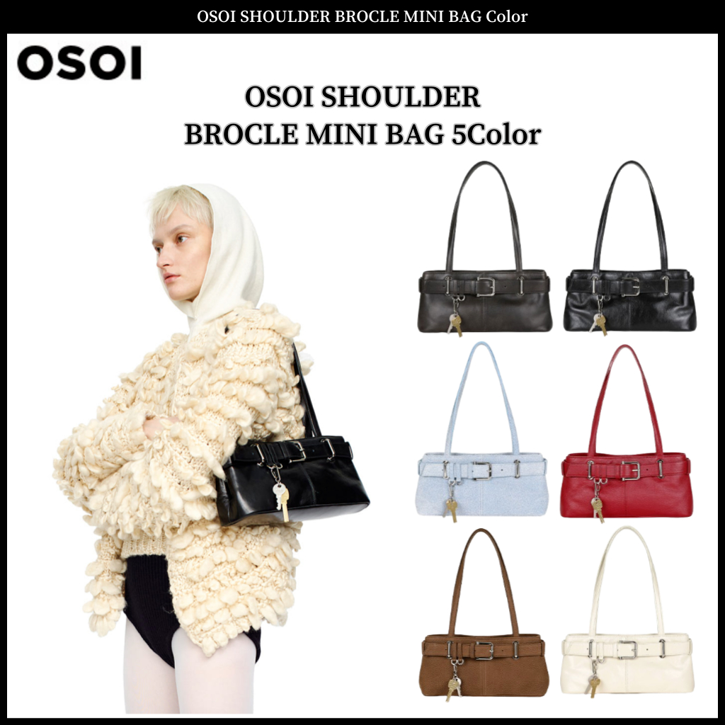 Osoi SHOULDER BROCLE MINI BAG 6 สี | Shopee Thailand