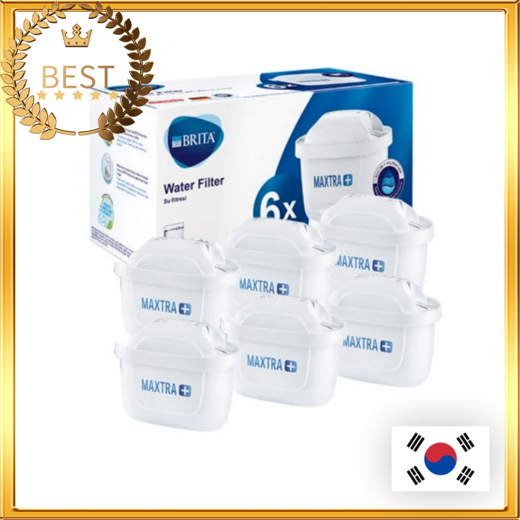 [Brita] Maxtra Plus Filter ตลับกรองน้ํา 6EA+ พร้อมของแถม | Shopee Thailand