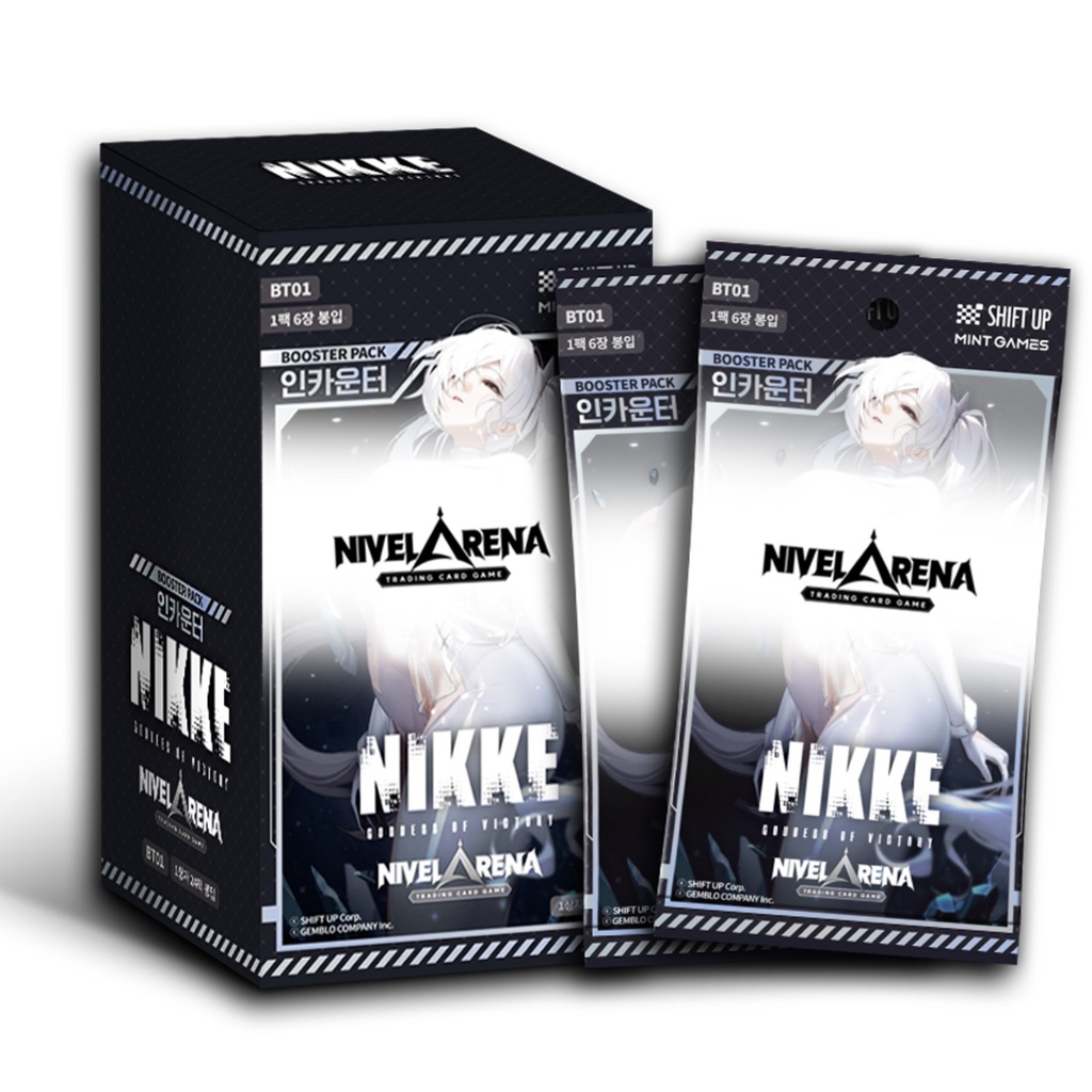 Nikke NIVEL ARENA Card Booster Box Encounter เวอร์ชั่นเกาหลี BT01-KR ...