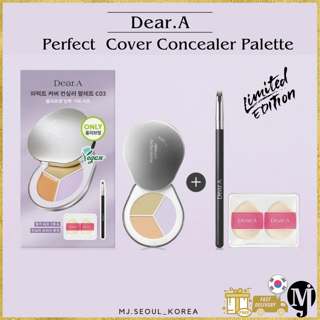 Dear.a Perfect Cover Concealer Palette 4 สี | Shopee Thailand