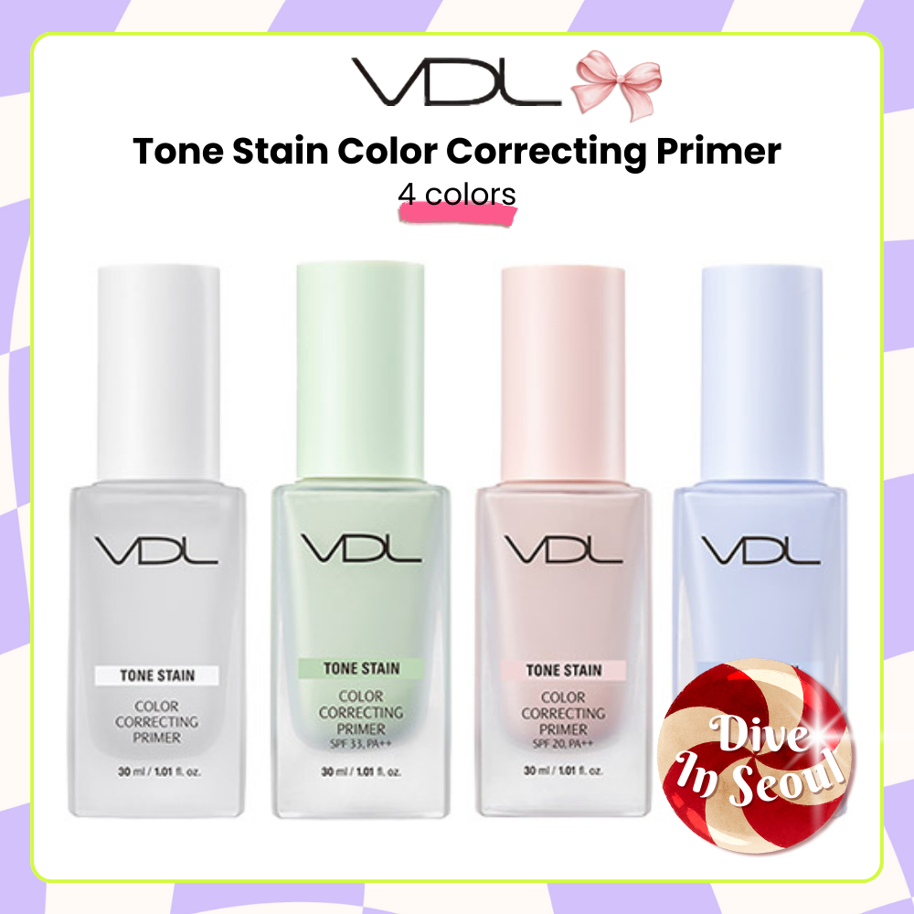 [VDL] Tone Stain Color Correcting Primer – 4 สี | Shopee Thailand
