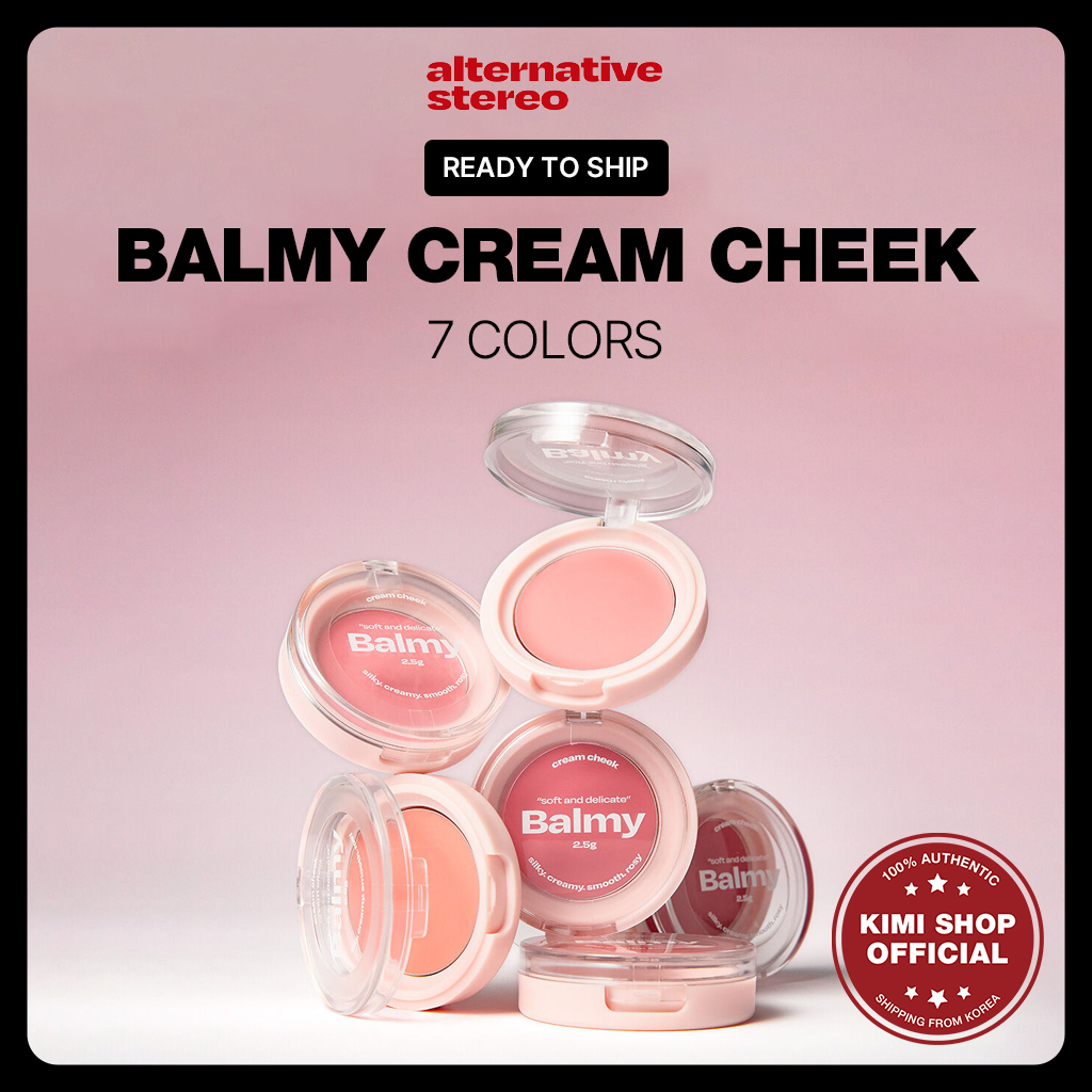 [Alternativestereo] Balmy Cream Cheek 7 สี | Shopee Thailand