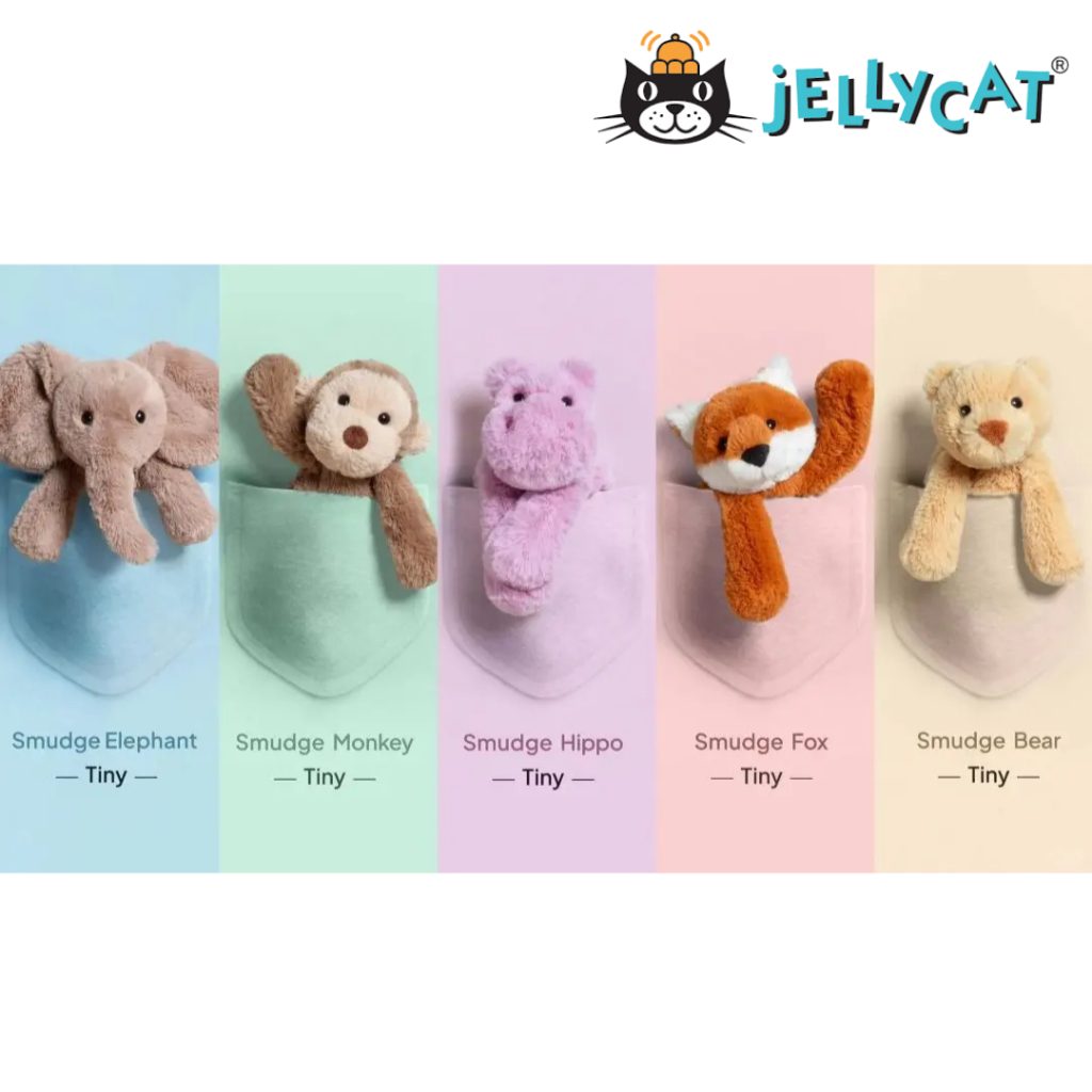 Jellycat Smudge Tiny Series | Shopee Thailand