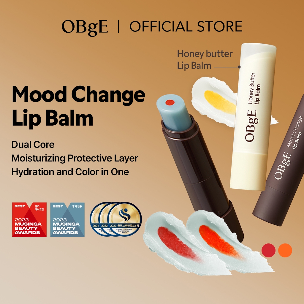 [OBgE Official] Mood Change Lip Balm 3g | Shopee Thailand