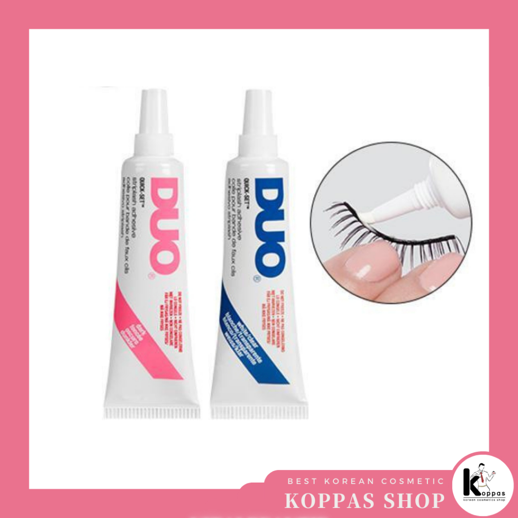 DUO Quick-Set Eyelash Glue Clear & Black กาวติดขนตา เคลียร์&แบล็ค ...