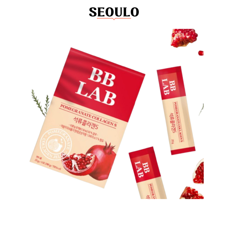 Bb LAB Pomegrante Collagen S Korean Jelly Stick 20g x 14แท่ง | Shopee ...