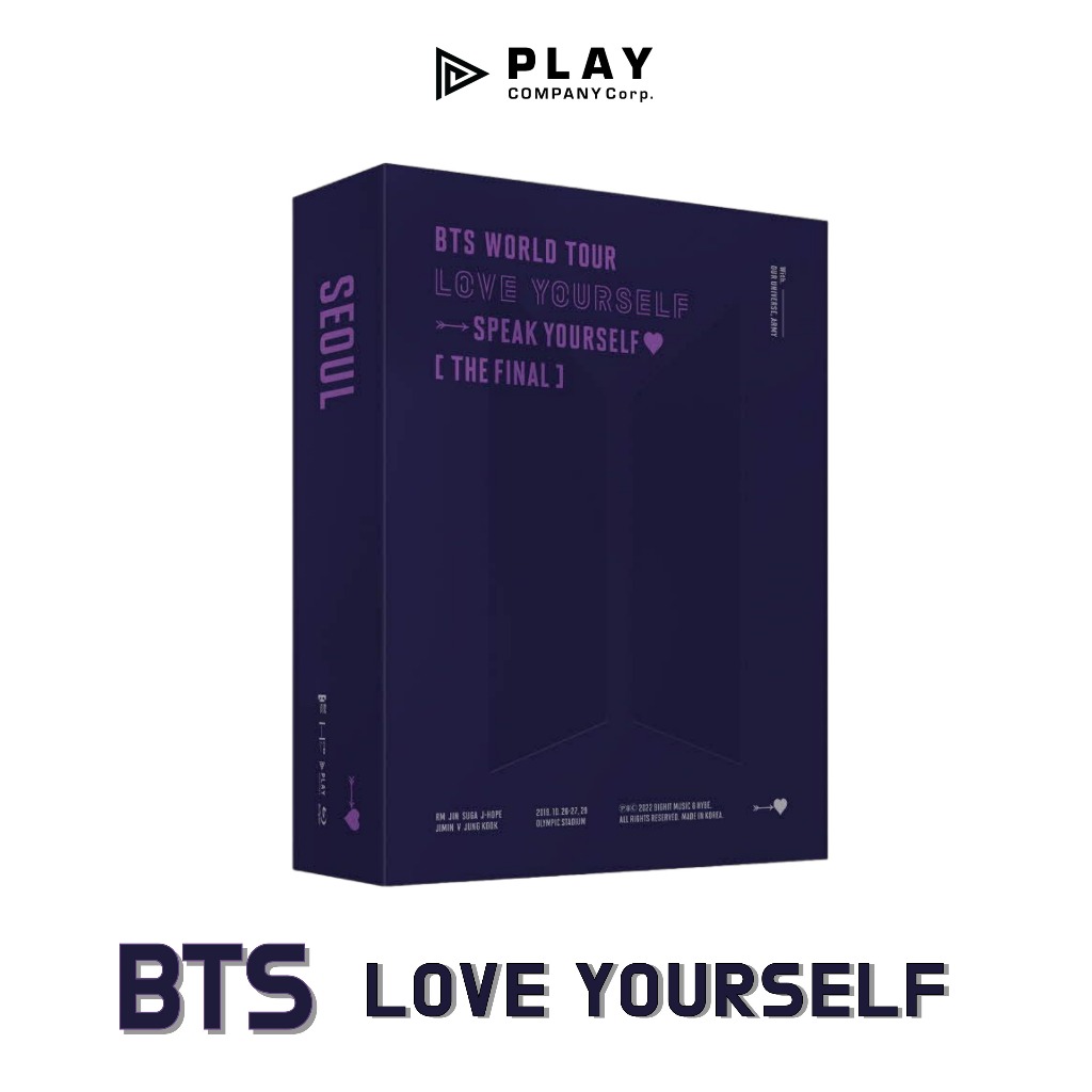 BTS WORLD TOUR ‘LOVE YOURSELF SPEAK YOURSELF’ [THE FINAL] Blu-ray | Shopee Thailand
