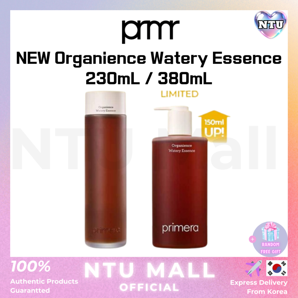 [PRMR] Primera Organience Watery Essence 380mL / 230mL | Shopee Thailand