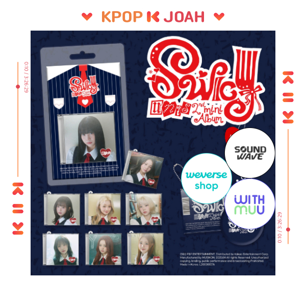 [POB] (Keyring Ver.) UNIS [SWICY] 2nd Mini Album (16th Apr.2025 ...