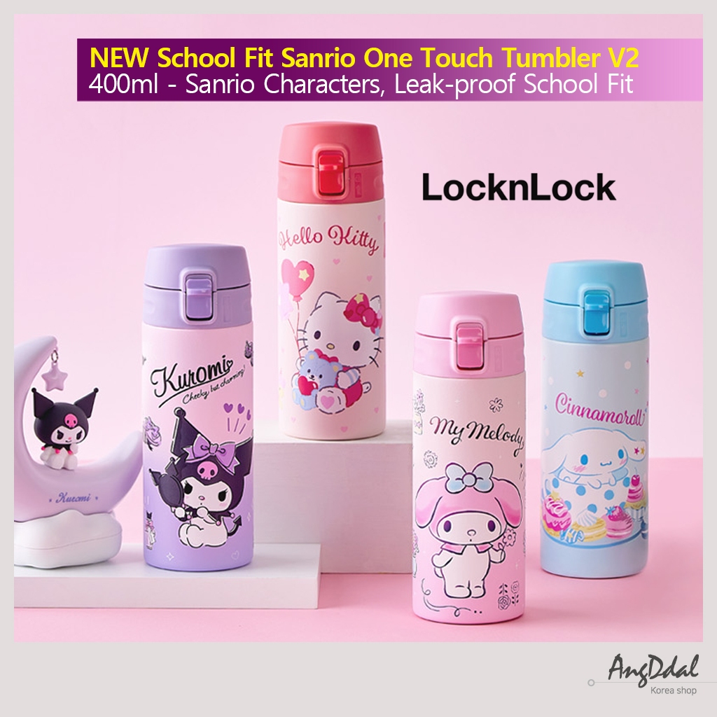 [Lock & Lock] NEW School Fit Sanrio Character One Touch Tumbler V2 ...
