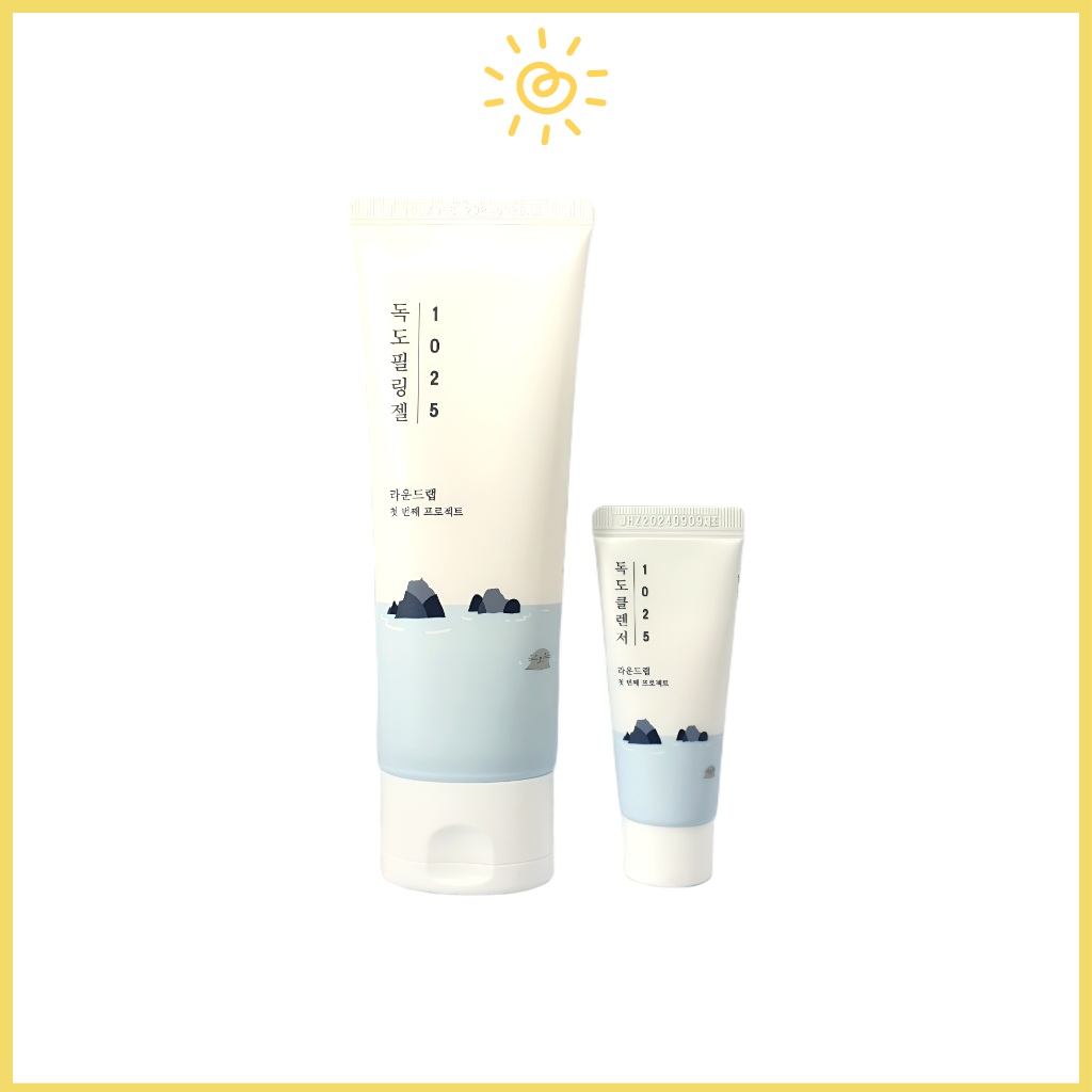 Round LAB 1025 DOKDO PEELING GEL SET,120ml+20ml,(หมดอายุ:2027.9 ...