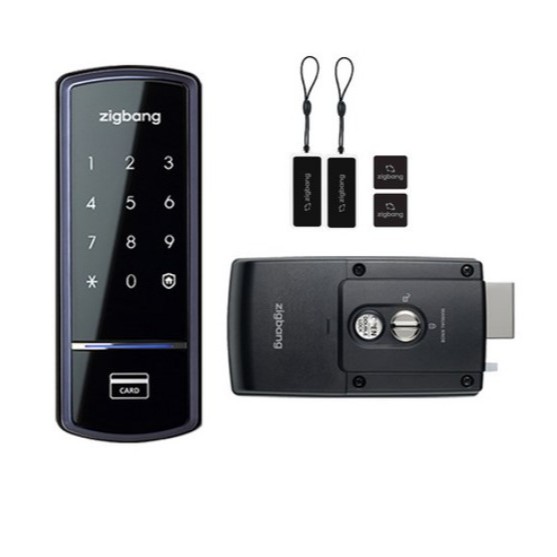 Zigbang Smart Digital Door lock SHS-1321 หมายเลข rfid card Doorlock ...