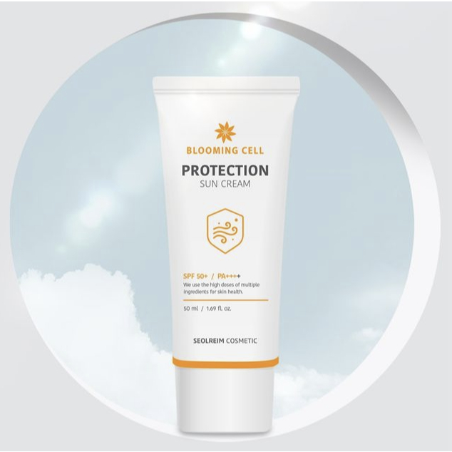 ป้องกันรังสียูวี BLOOMING CELL ครีมกันแดด 50ml SPF50+ | Shopee Thailand
