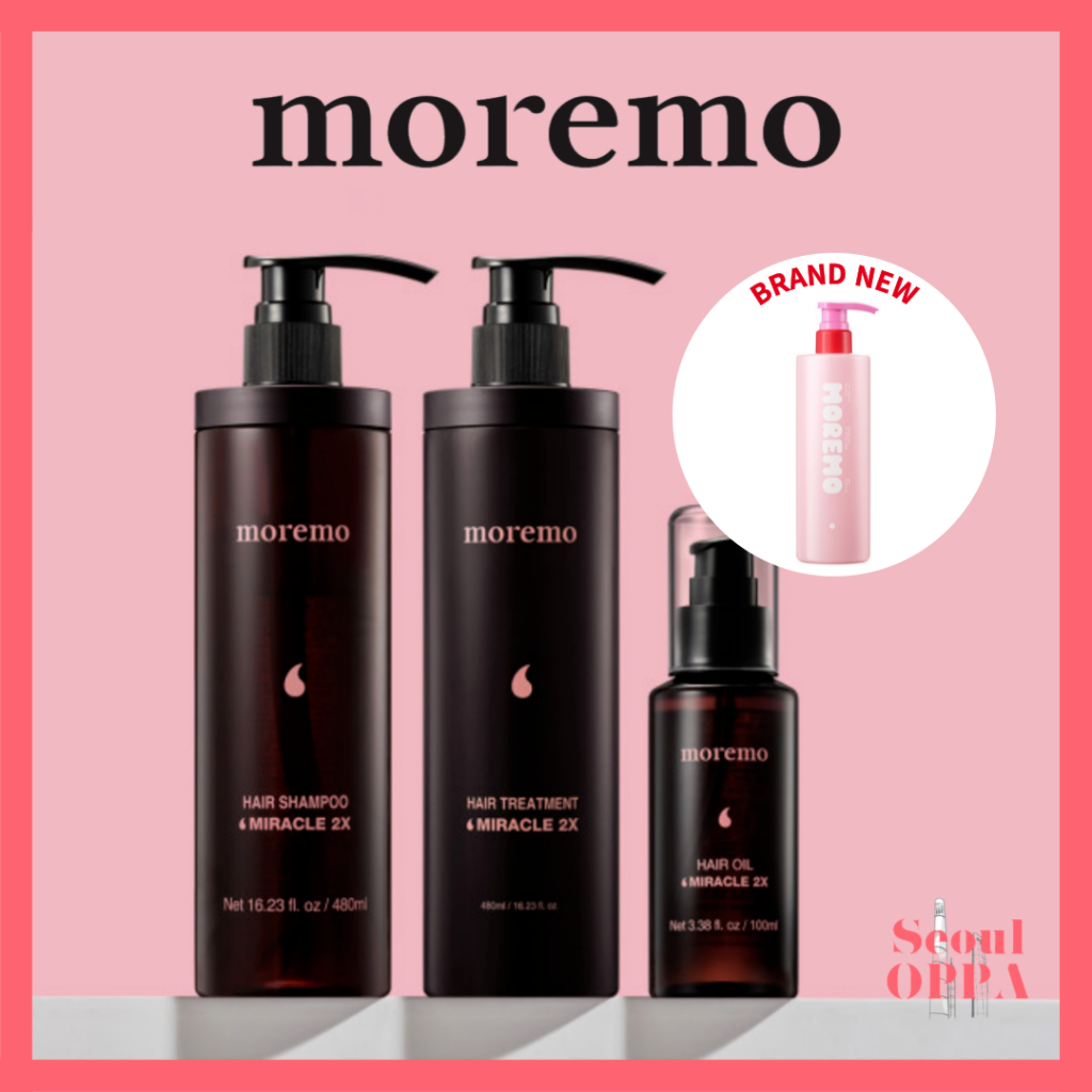 [Moremo] Miracle 2X น้ำมันทรีทเม้นท์แชมพูผม ครีมนวด ยาสระบํารุงผม Hair Oil Shampoo Treatment ...