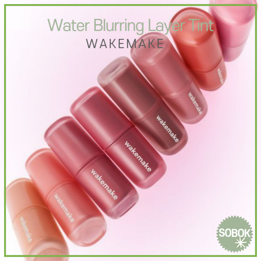 [WAKEMAKE] ลิปทินท์ Water Blurring Layer tint 8 สี 4.6g | Shopee Thailand