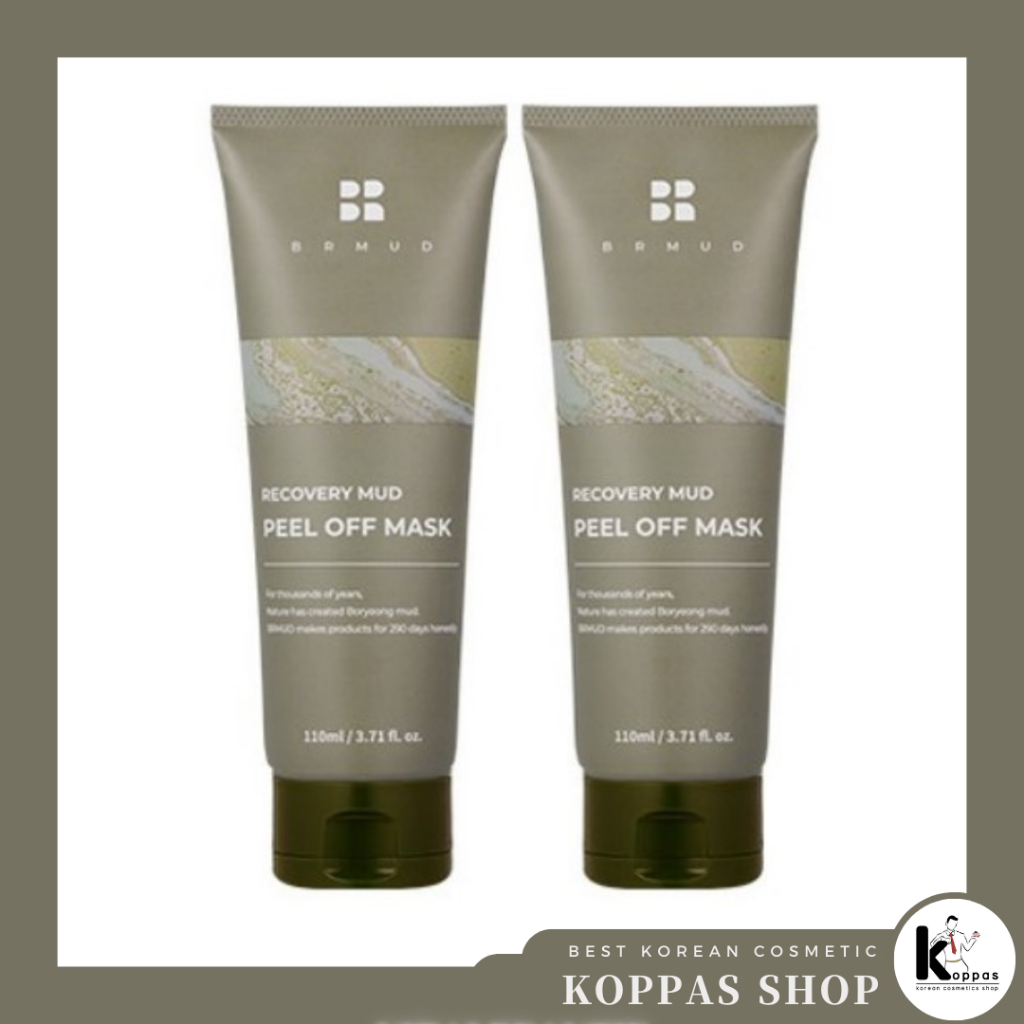 [BRMUD] Recovery Mud Peel Off Mask (110ml+110ml) มาส์กโคลนลอกออก ...