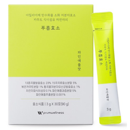 Pureum Wellness รสเอนไซม์สับปะรด 30 ซอง (3g x 30p)90g 1 กล่อง | Shopee Thailand